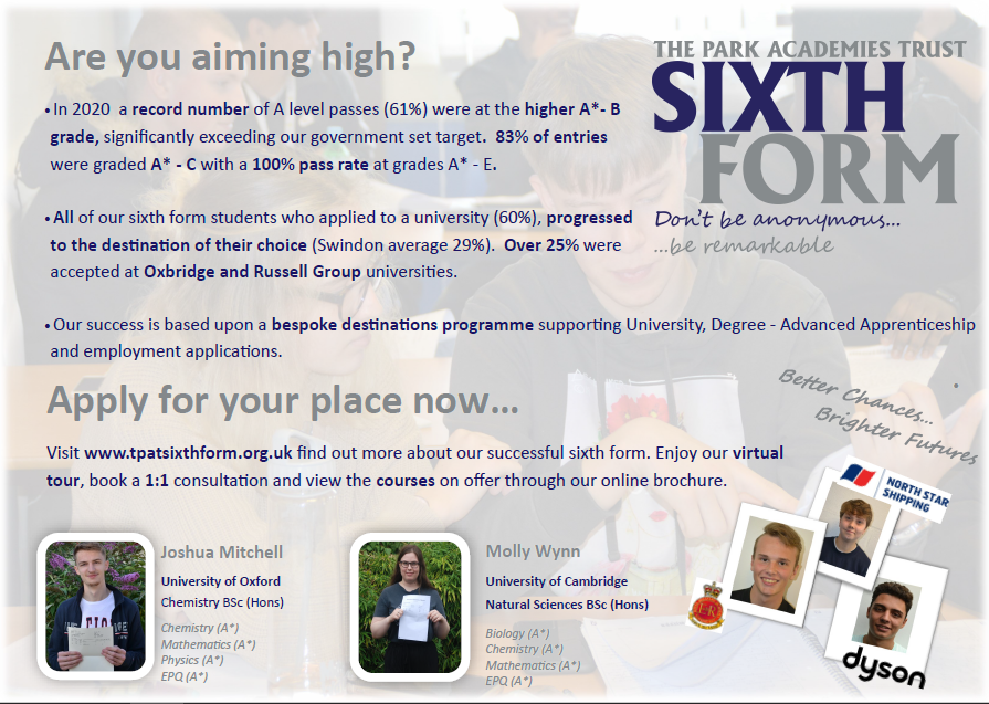 The Park Academies Trust Sixth Form